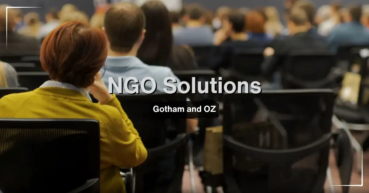 NGO Solutions | Strategic Advisory Services | Gotham & OZ